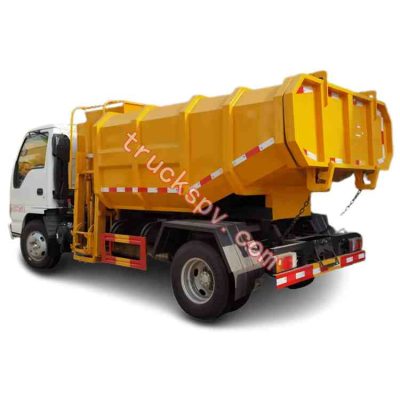 small 4x2 ISUZU sludge dump truck - truckspv